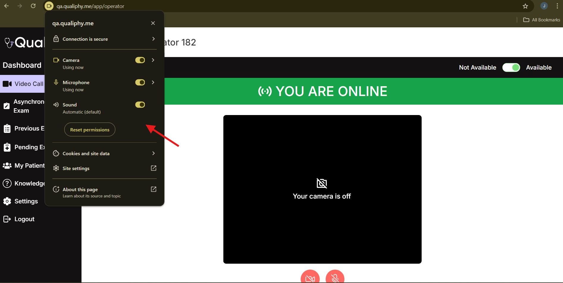 How to Use the Video Call Tab – Provider's Knowledgebase